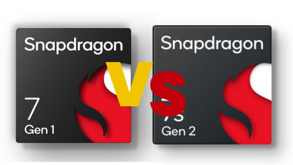 Snapdragon 7 Gen 1 Accelerated Edition vs Snapdragon 7s Gen 2 Comparison - GeeksDigit.Com